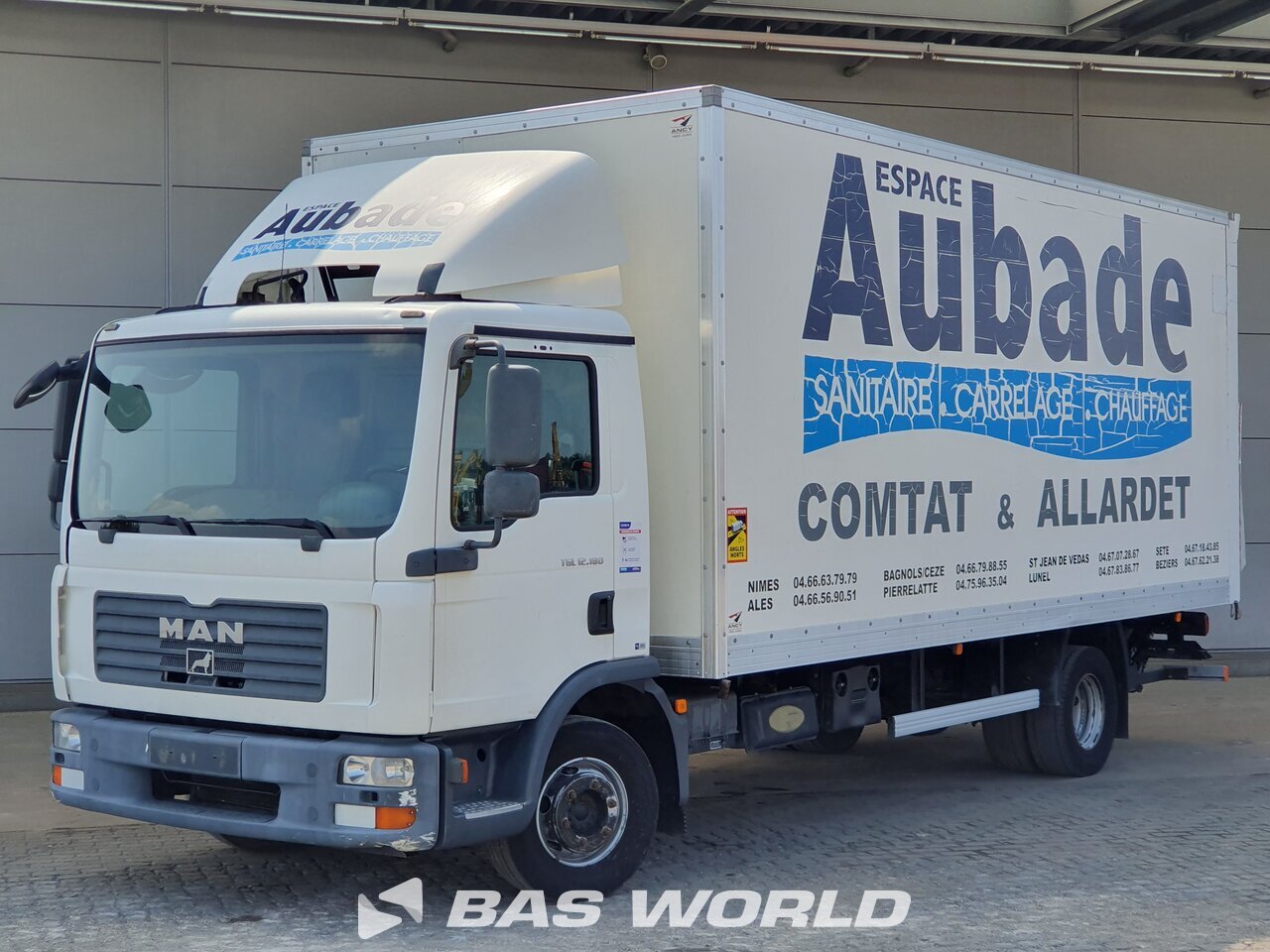 MAN TGL 12.180 4X2 Andy Poids Lourds Box body truck - BAS World