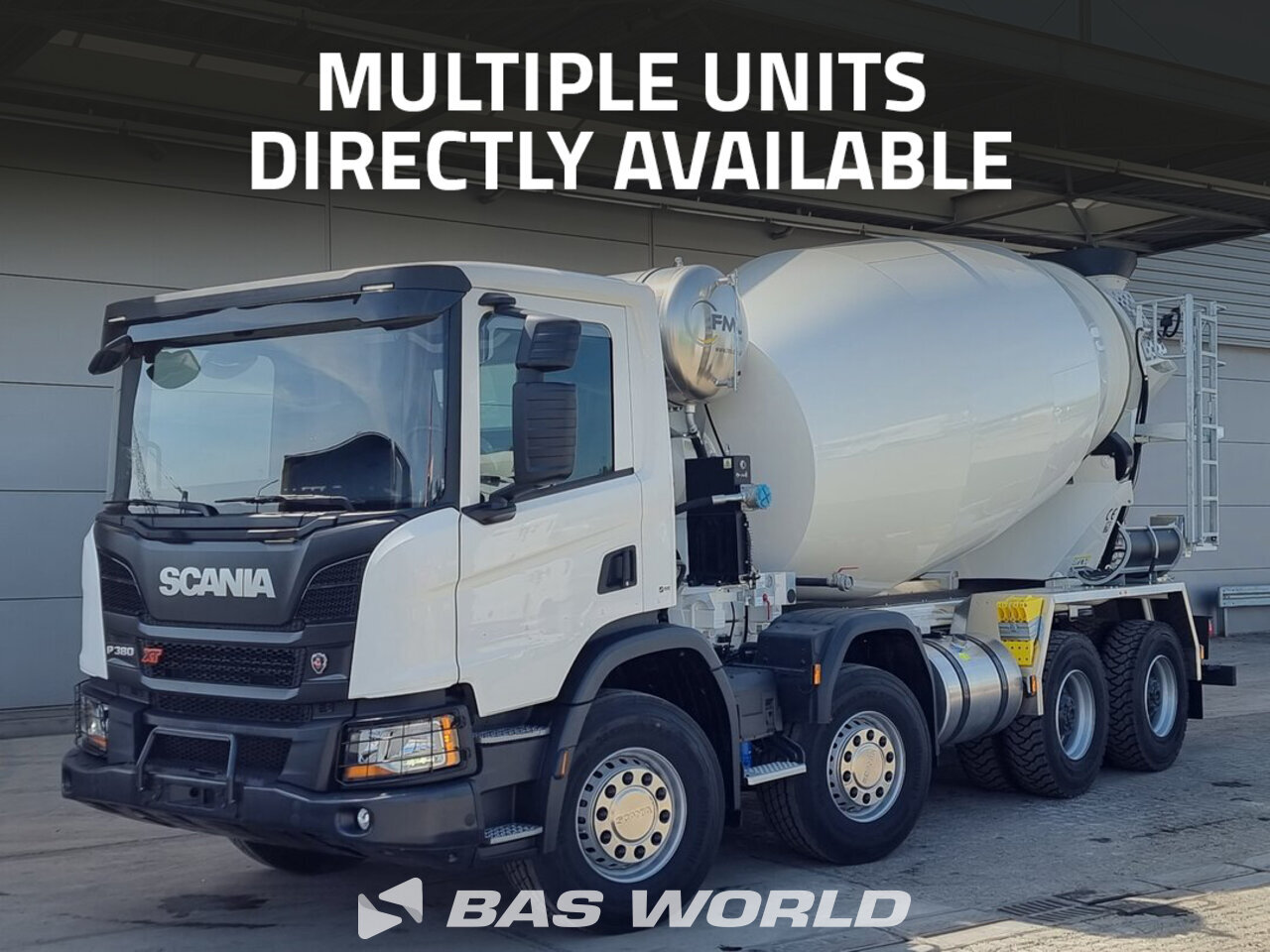 Scania P380 8X4 FML BSH 103 Concrete mixer Truck - BAS World