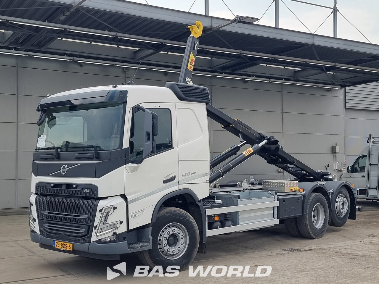 Volvo FM 500 6X2 Hyva Type: 20-60S haakarm vrachtwagen - BAS World