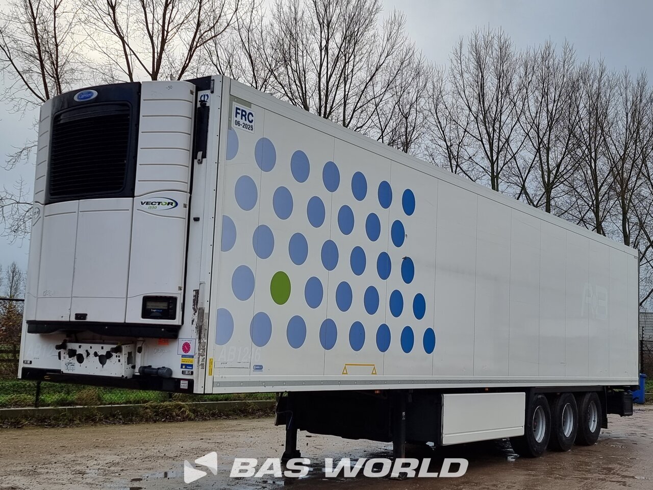 Krone Carrier Vector 1550 Semirremolques lona corredera - BAS World