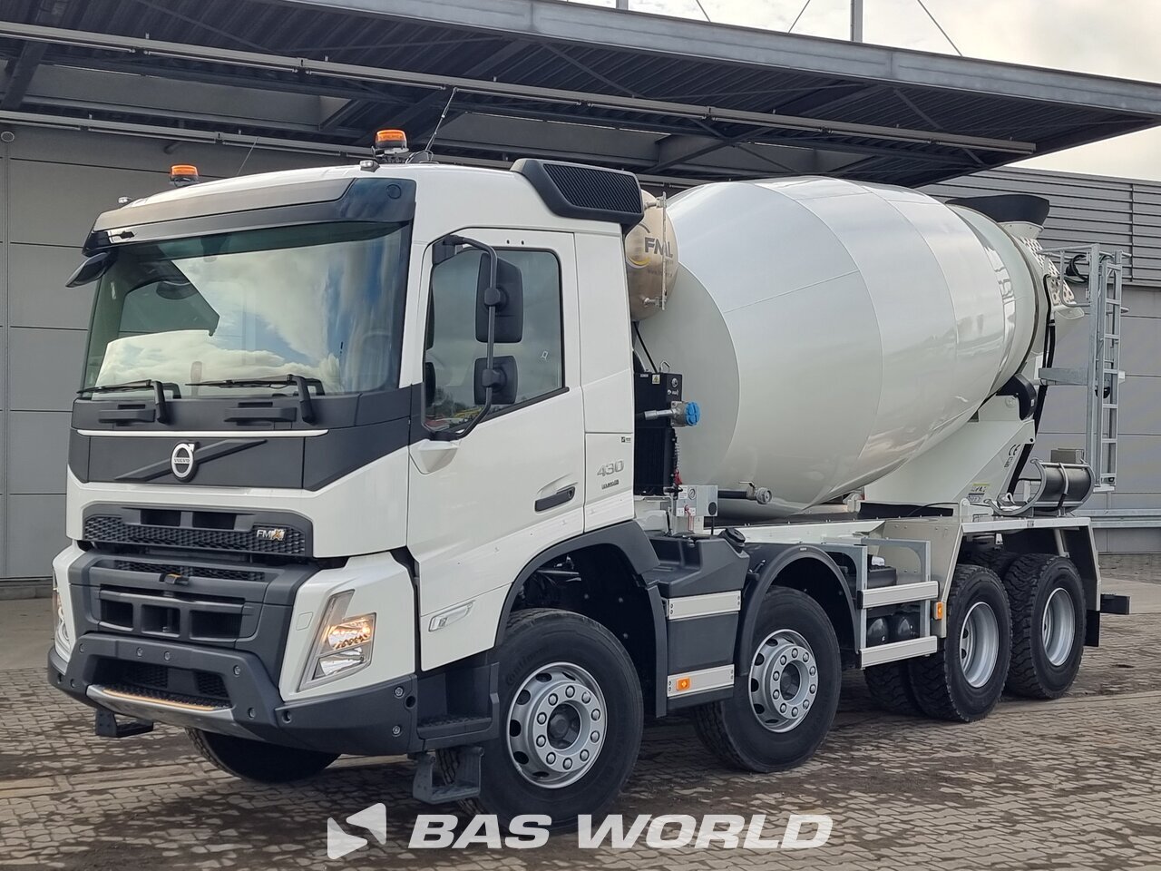 Volvo FMX 430 8X4 FML, Type: BSH 093 Concrete mixer Truck - BAS World