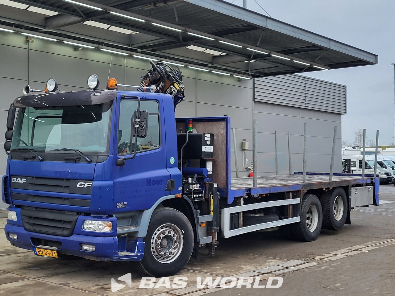 DAF CF75.250 6X2 Smit Camion plateaux - BAS World