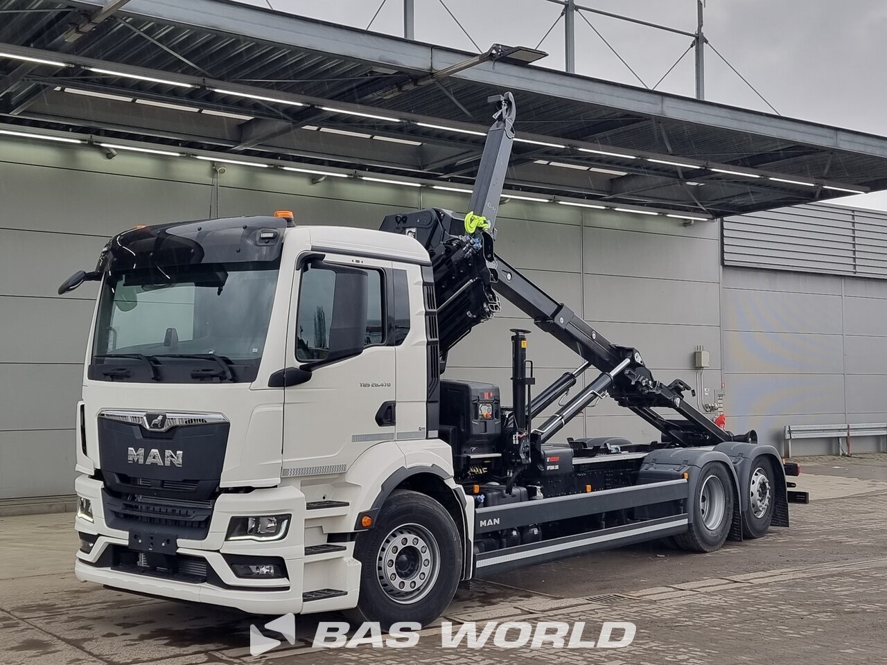 MAN TGS 26.470 6X2 HIAB MULTILIFT OPTIMA 20S56 hooklift truck - BAS World
