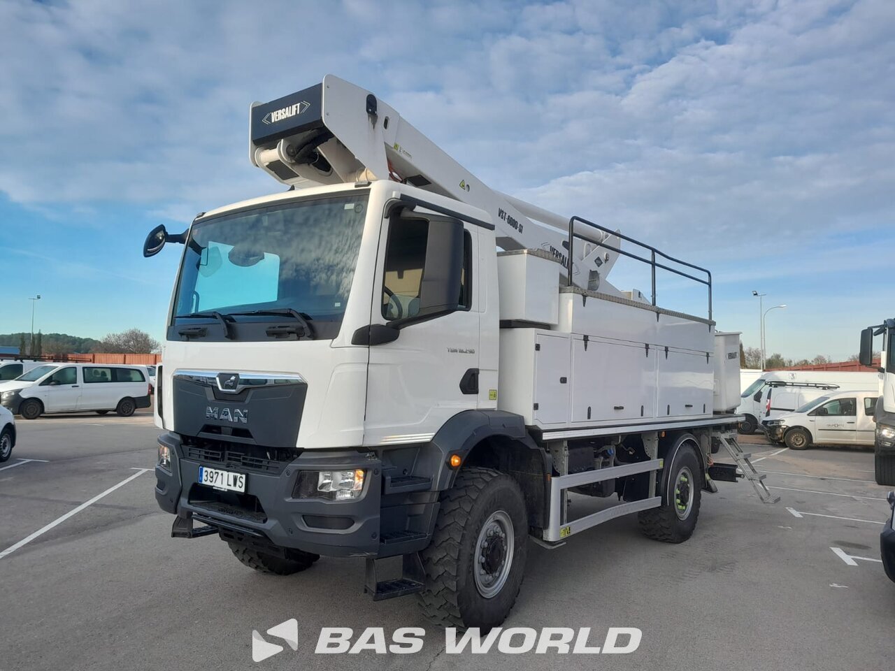 MAN TGM 18.290 4X4 Versalift VST-6000-SI Plataforma aérea - BAS World