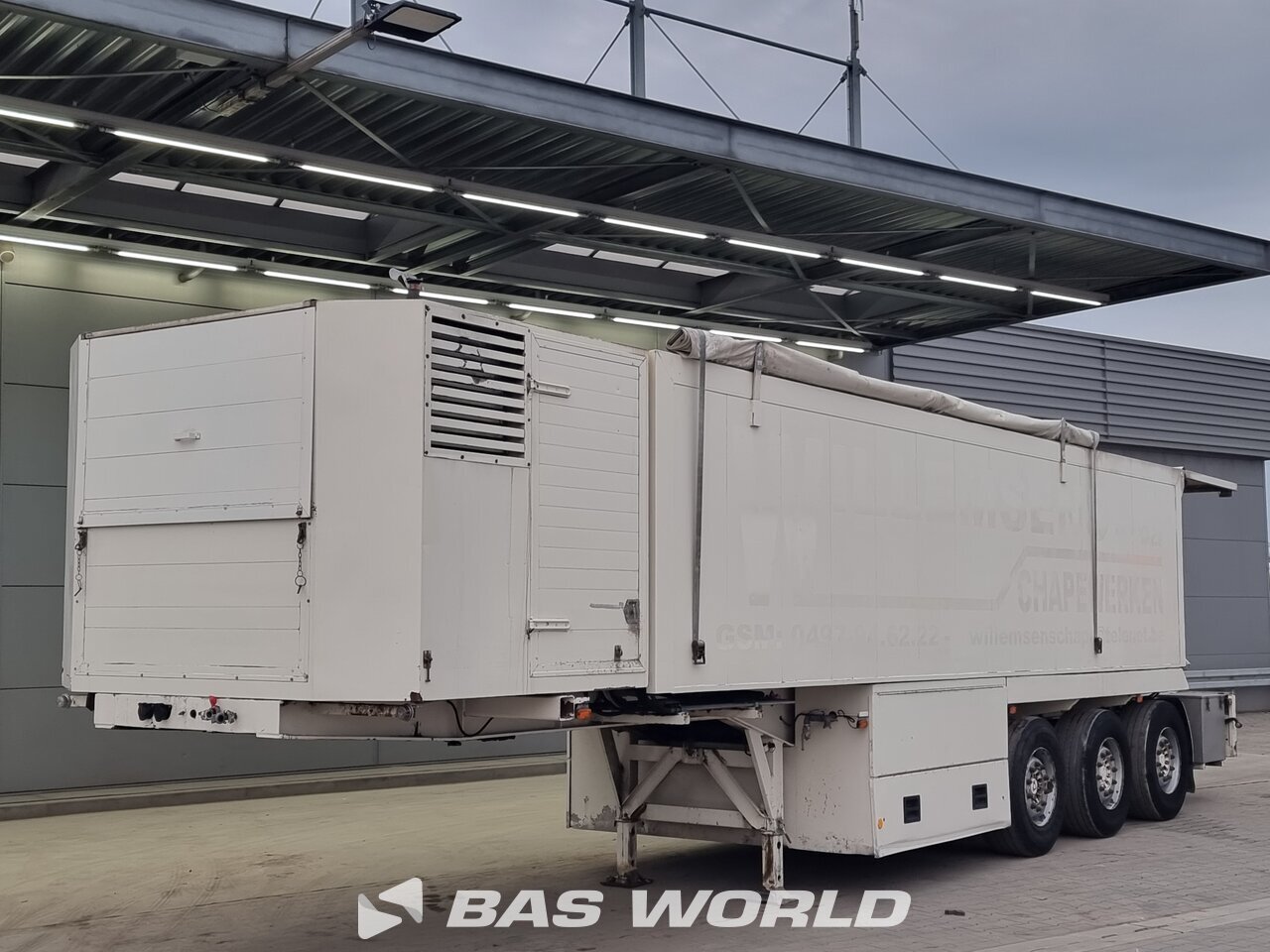 KWB 3 Assen Fluid mortar installation Semi-trailer 2003 Fluid mortar ...