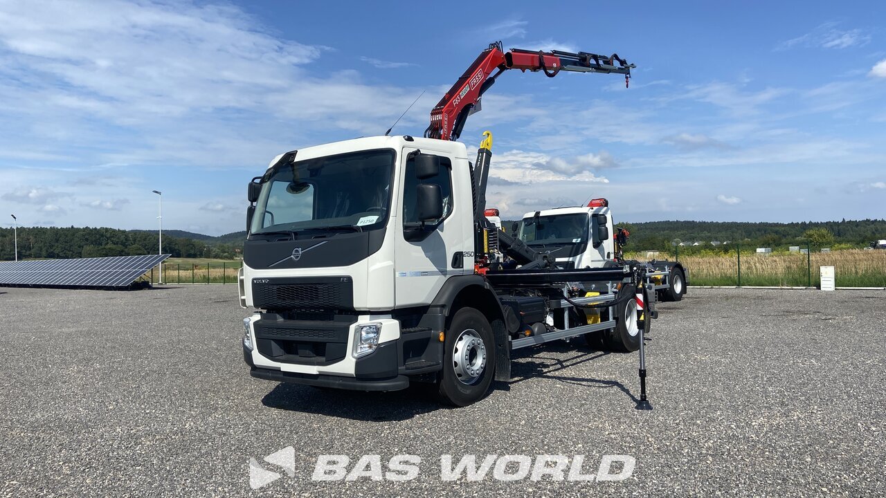 Volvo FE 250 4X2 KH Kipper hooklift truck - BAS World