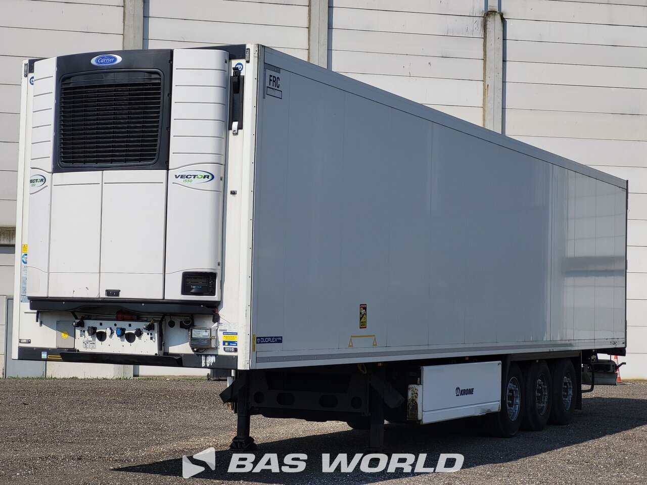 Krone Carrier Vector 1550 Refrigerated Semi-Trailer - BAS World