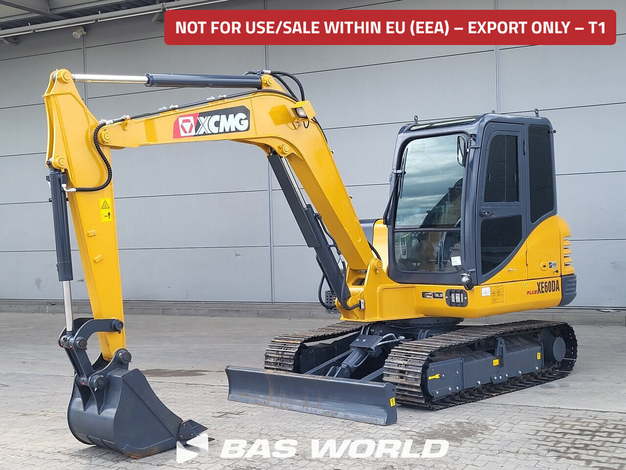 XCMG XE60 DA Mini excavator