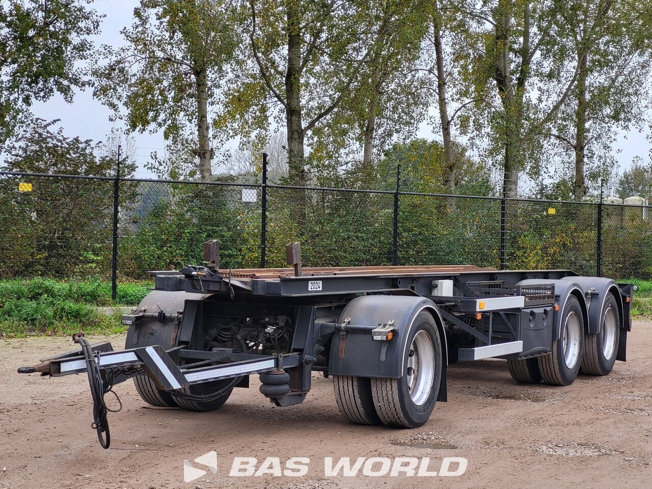 GS Meppel Container chassis Trailer 2003 Container chassis Trailer ...