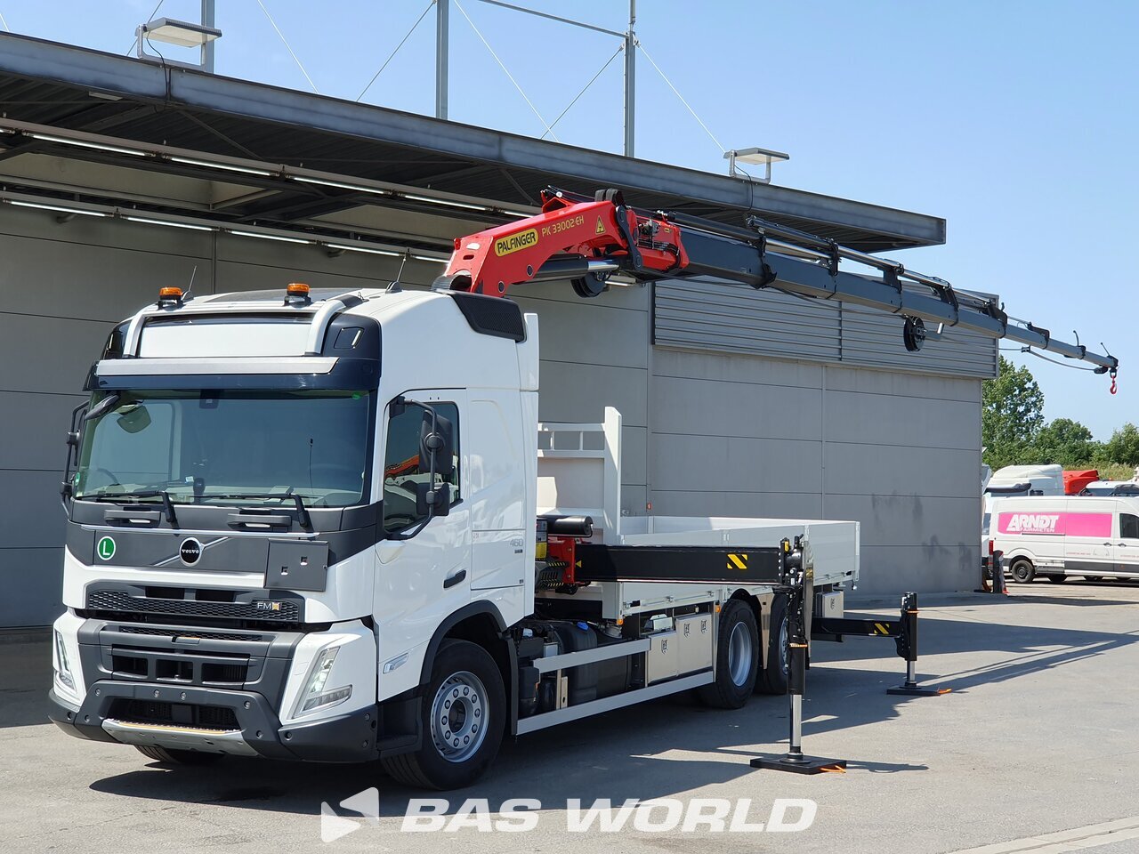 Volvo FMX 460 6X2 Basmorais Dropside camion - BAS World