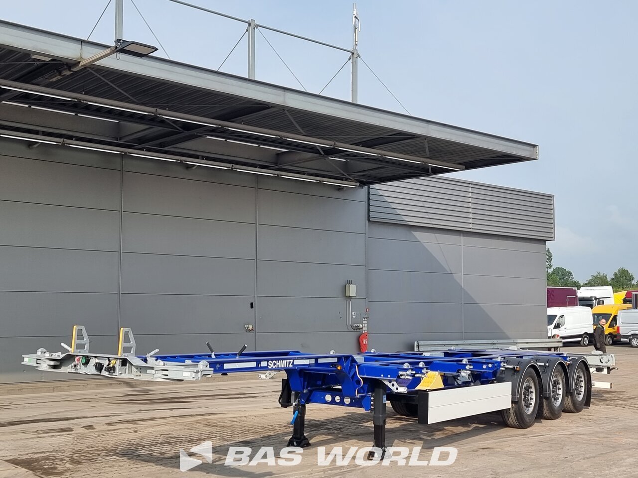 Schmitz SCB*S3D Container chassis Semi-trailer New Container chassis ...