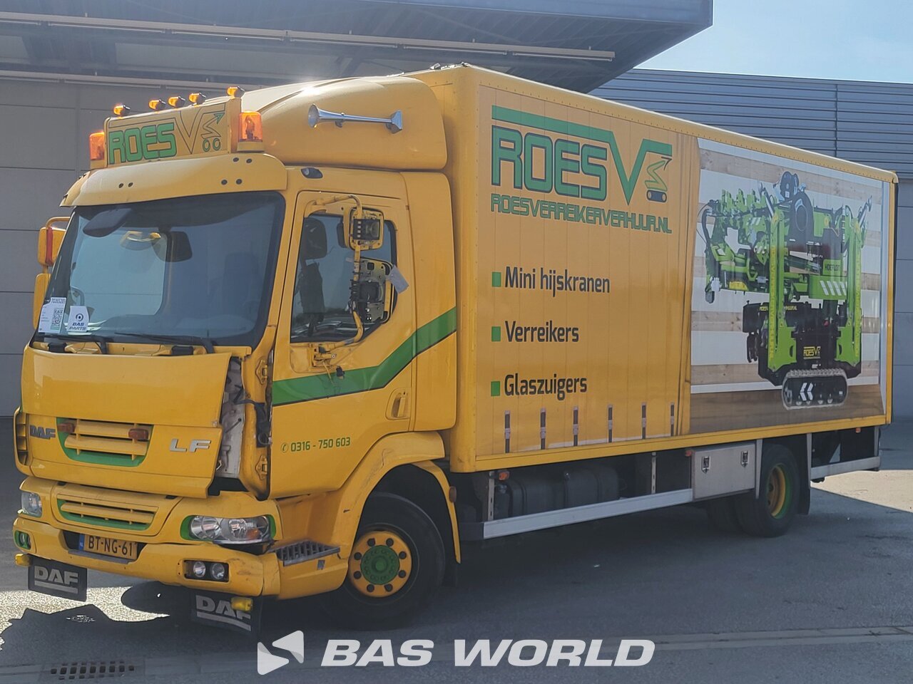 DAF LF45.160 4X2 Closed Truck 2007 Closed Truck - BAS World