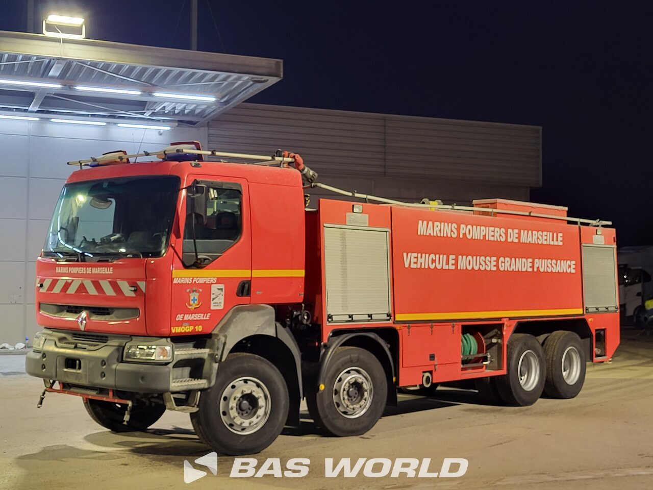 Renault Kerax 400 8X4 Fire truck Truck 2002 Fire truck Truck - BAS World
