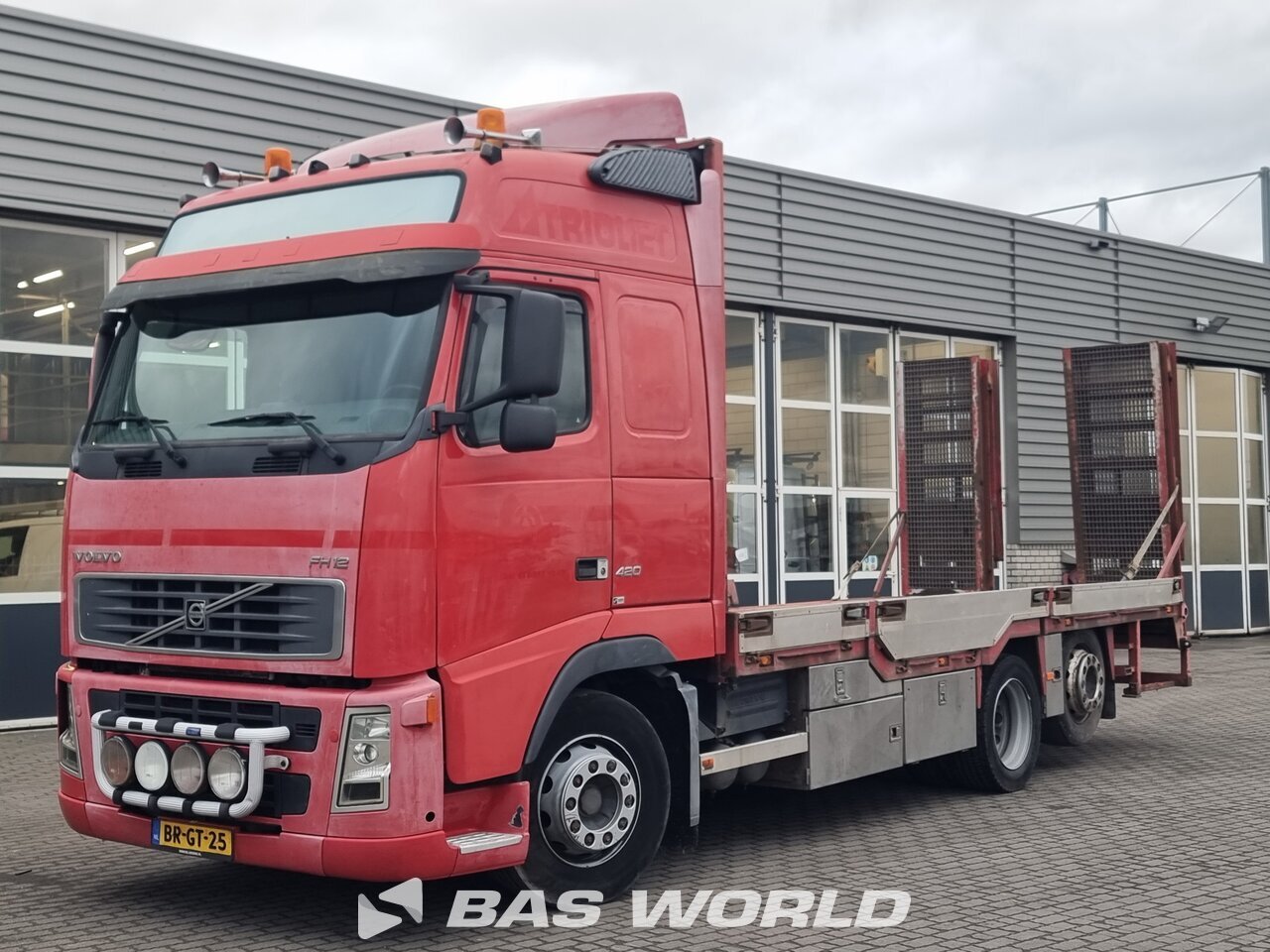 Volvo FH 420 Camião Porta-Carros Porta-camiões 2005 Camião Porta-Carros ...