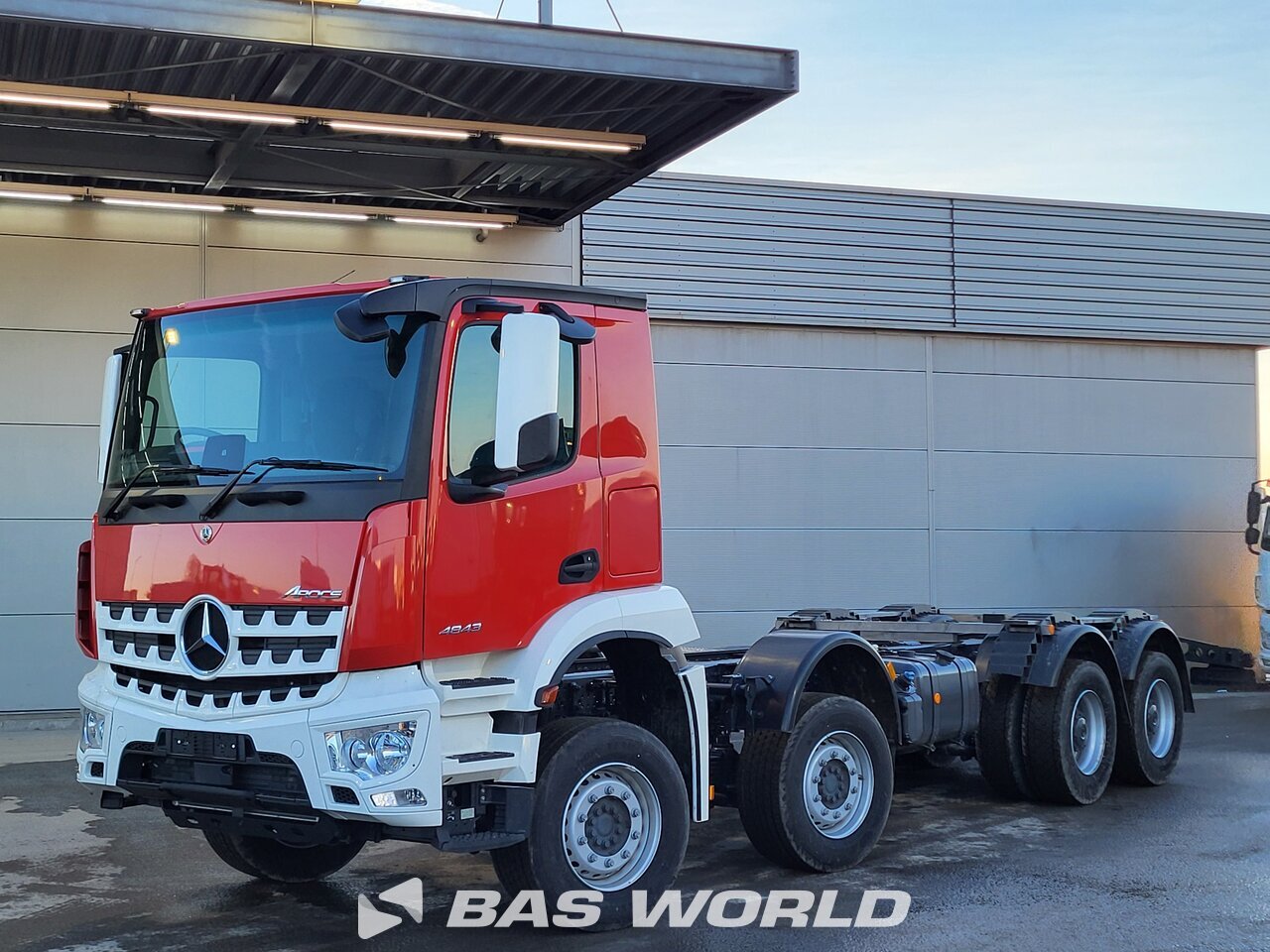 Mercedes Arocs 4843 8X4 Chassis truck - BAS World