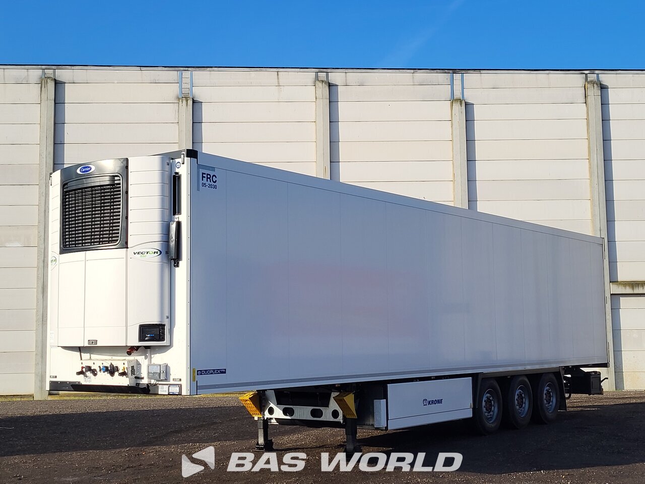 Krone Carrier Vector 1550 Refrigerated Semi-Trailer - BAS World