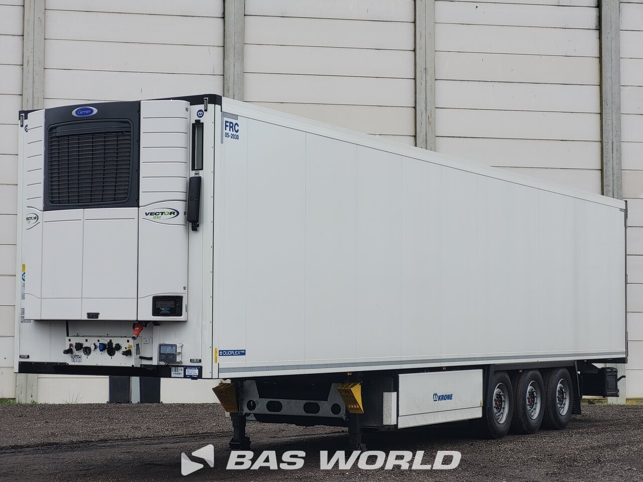 Krone Carrier Vector 1550 Refrigerated Semi-Trailer - BAS World
