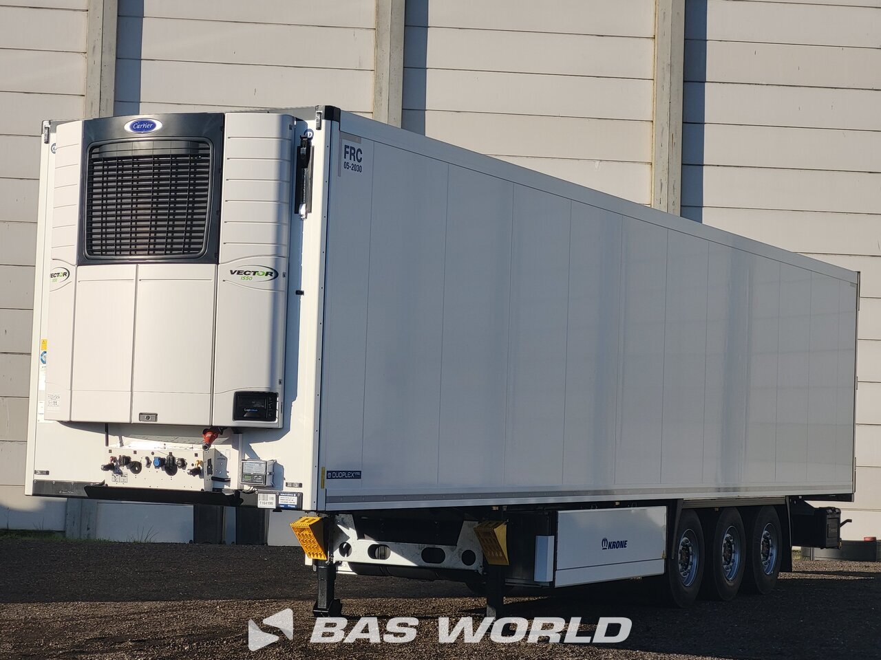 Krone Carrier Vector 1550 Refrigerated Semi-Trailer - BAS World