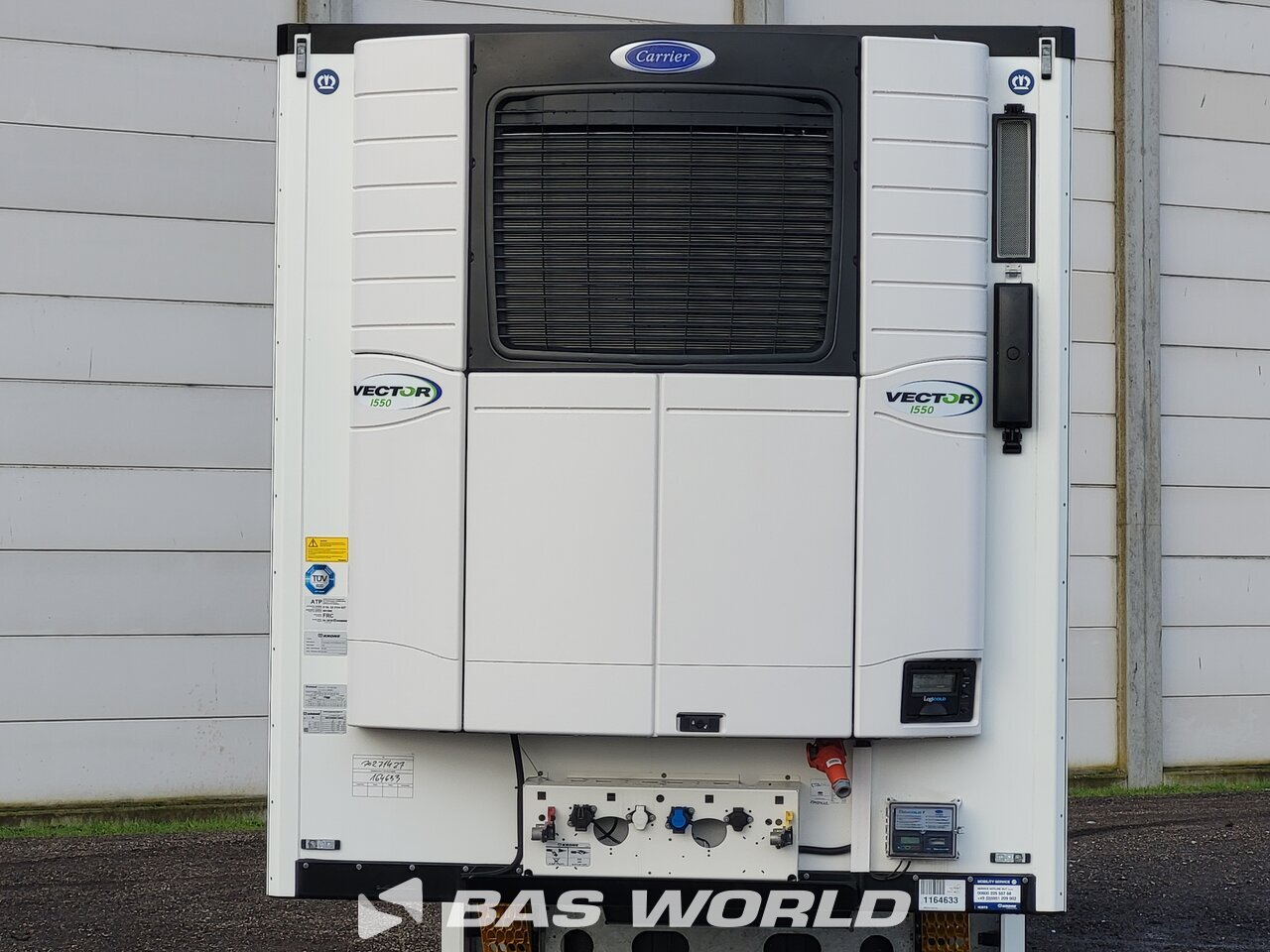 Krone Carrier Vector 1550 Hlađenje poluprikolica - BAS World