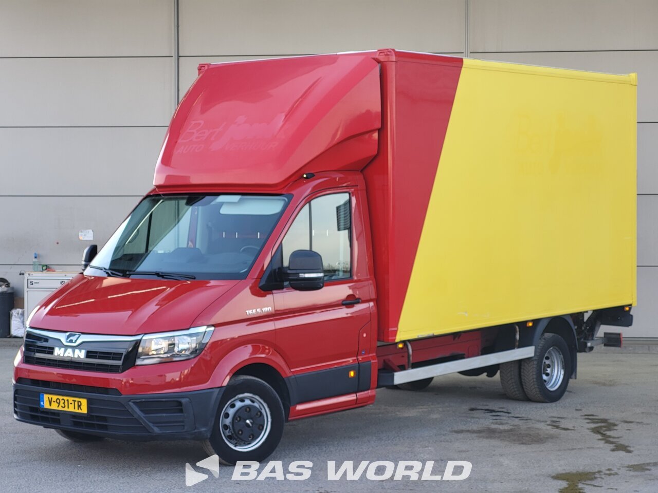 MAN TGE 5.180 Box body - BAS World