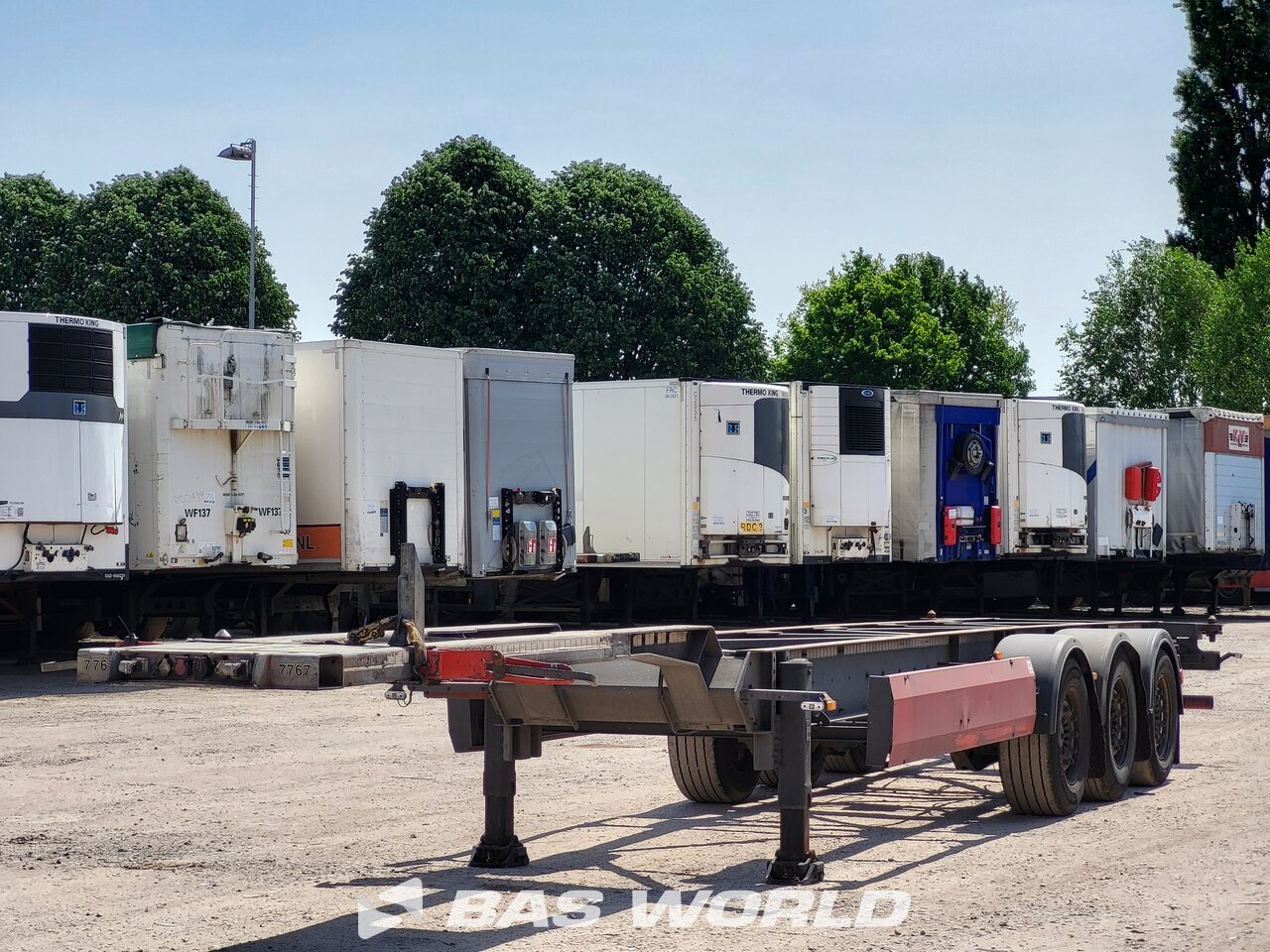 Van Hool Container chassis - BAS World