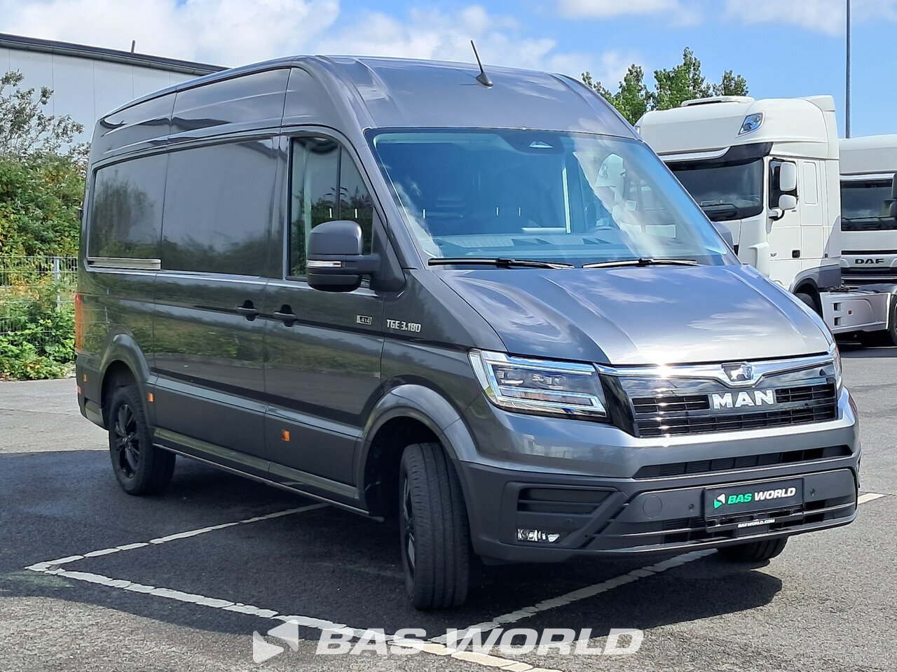MAN TGE 3.180 Closed box van - BAS World