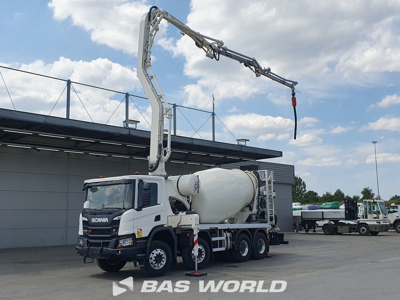 Scania P450 8X4 CIFA Magnum MK25 Pumi 7m3 mixer Concrete pump - BAS World