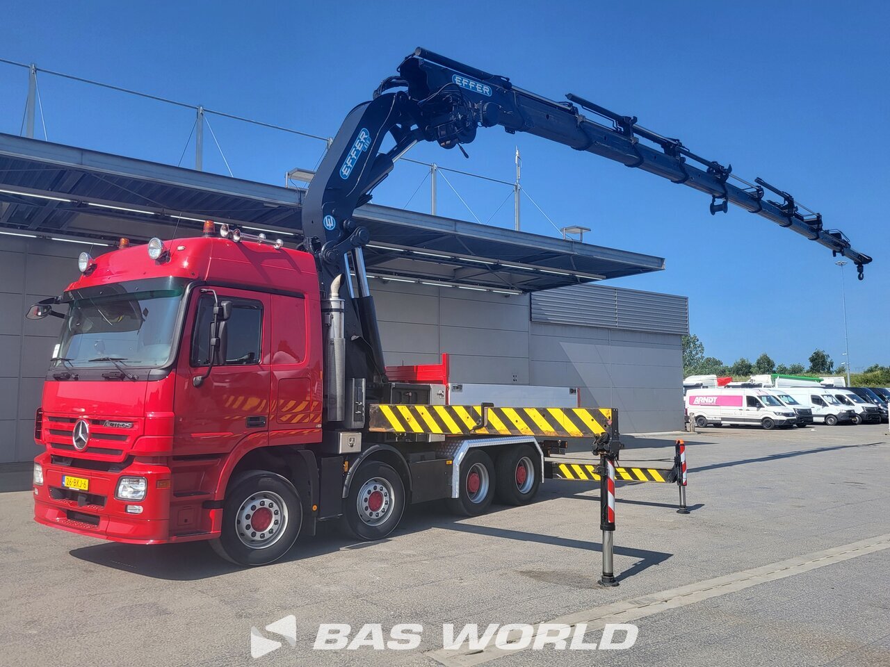 Mercedes Actros 2648 8X4 Open laadbak vrachtwagens - BAS World