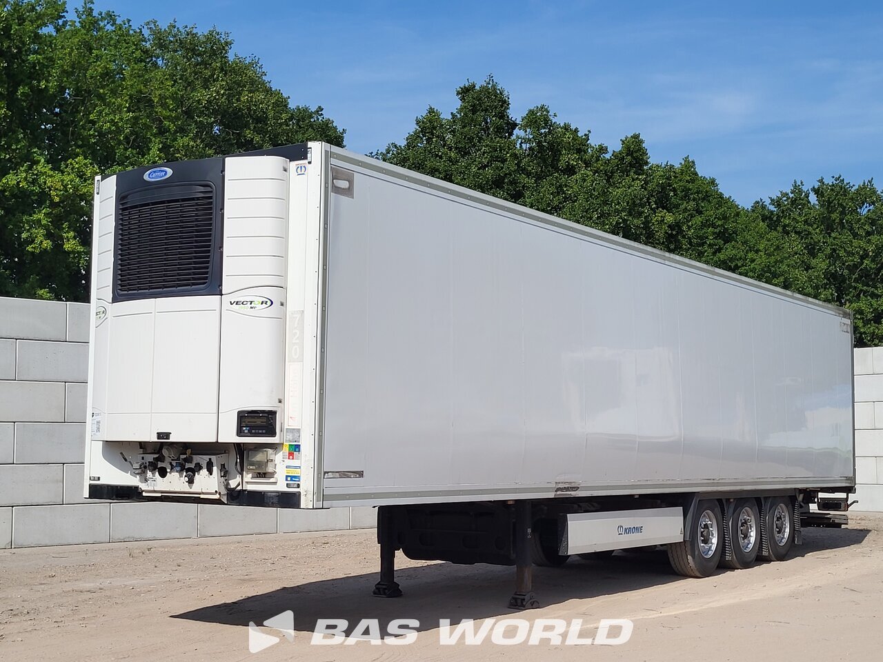 Krone Carrier Vector 1950 MT Semi-remorque frigorifique - BAS World
