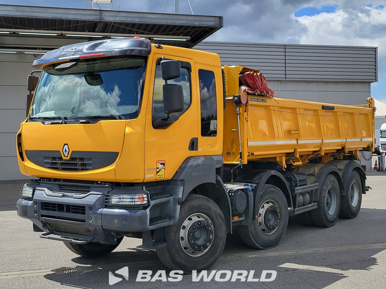 Renault Kerax 480 8X4 FX Meiller Tipper - BAS World