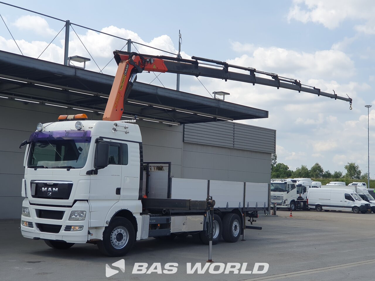 MAN TGX 26.480 6X2 Hytrans Flatbed trucks - BAS World