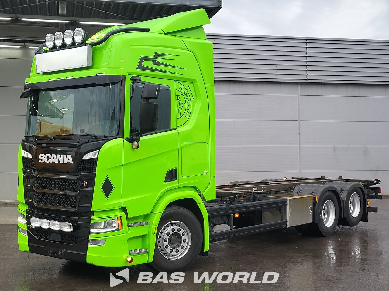 Scania R540 6X2 Wecon Swap body trucks - BAS World