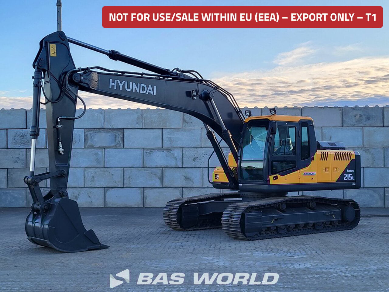 Hyundai R215 L Crawler excavators - BAS World