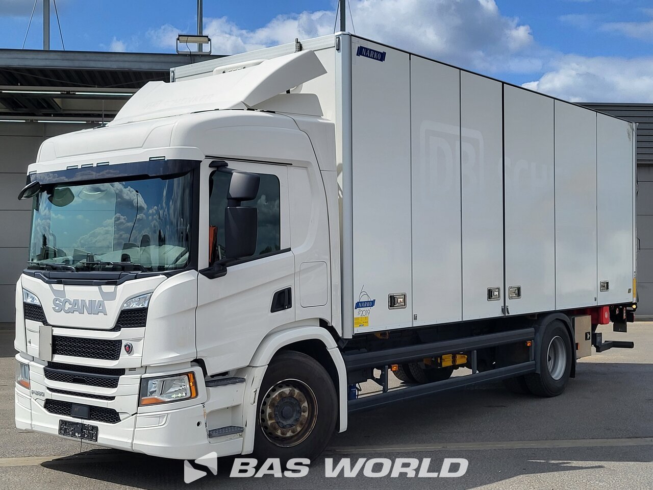 Scania P280 4X2 Närko Type: T2HW12L62 Box body truck - BAS World