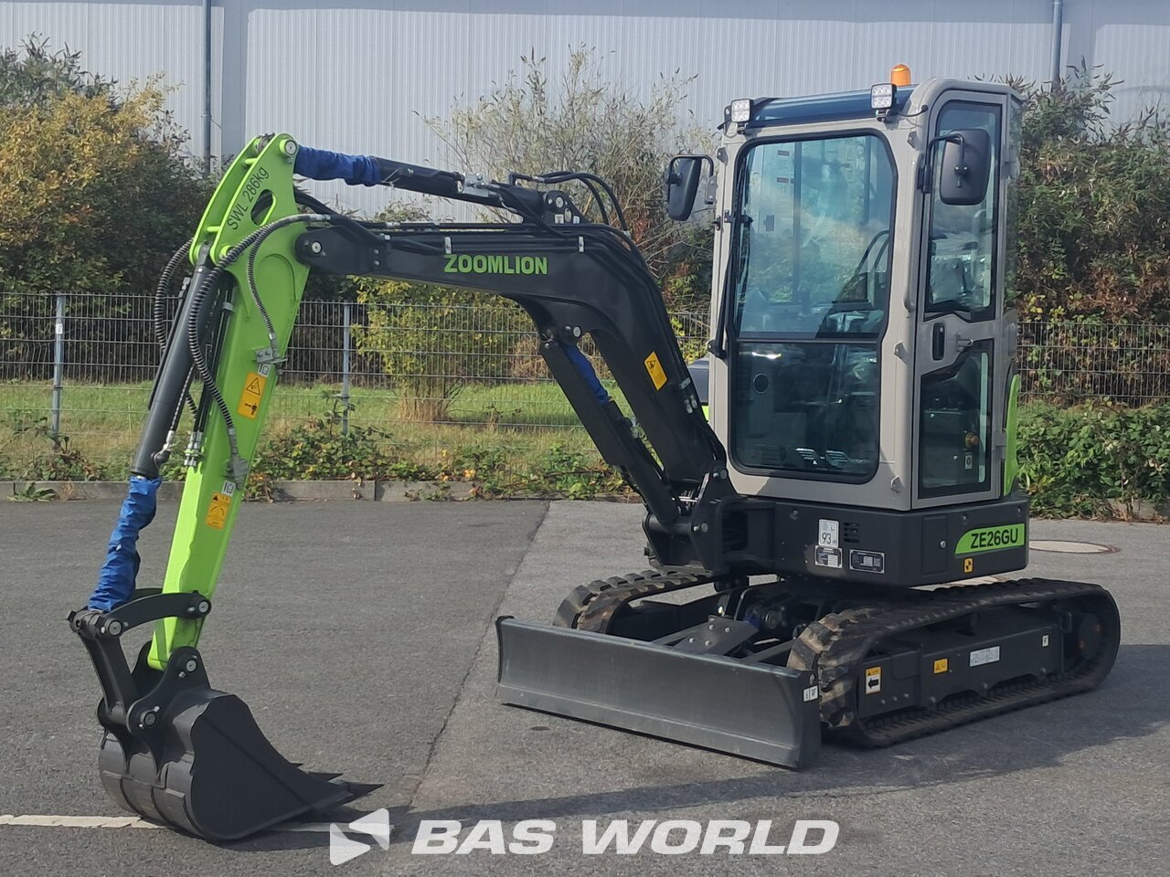 Zoomlion ZE26 GU Mini pelle