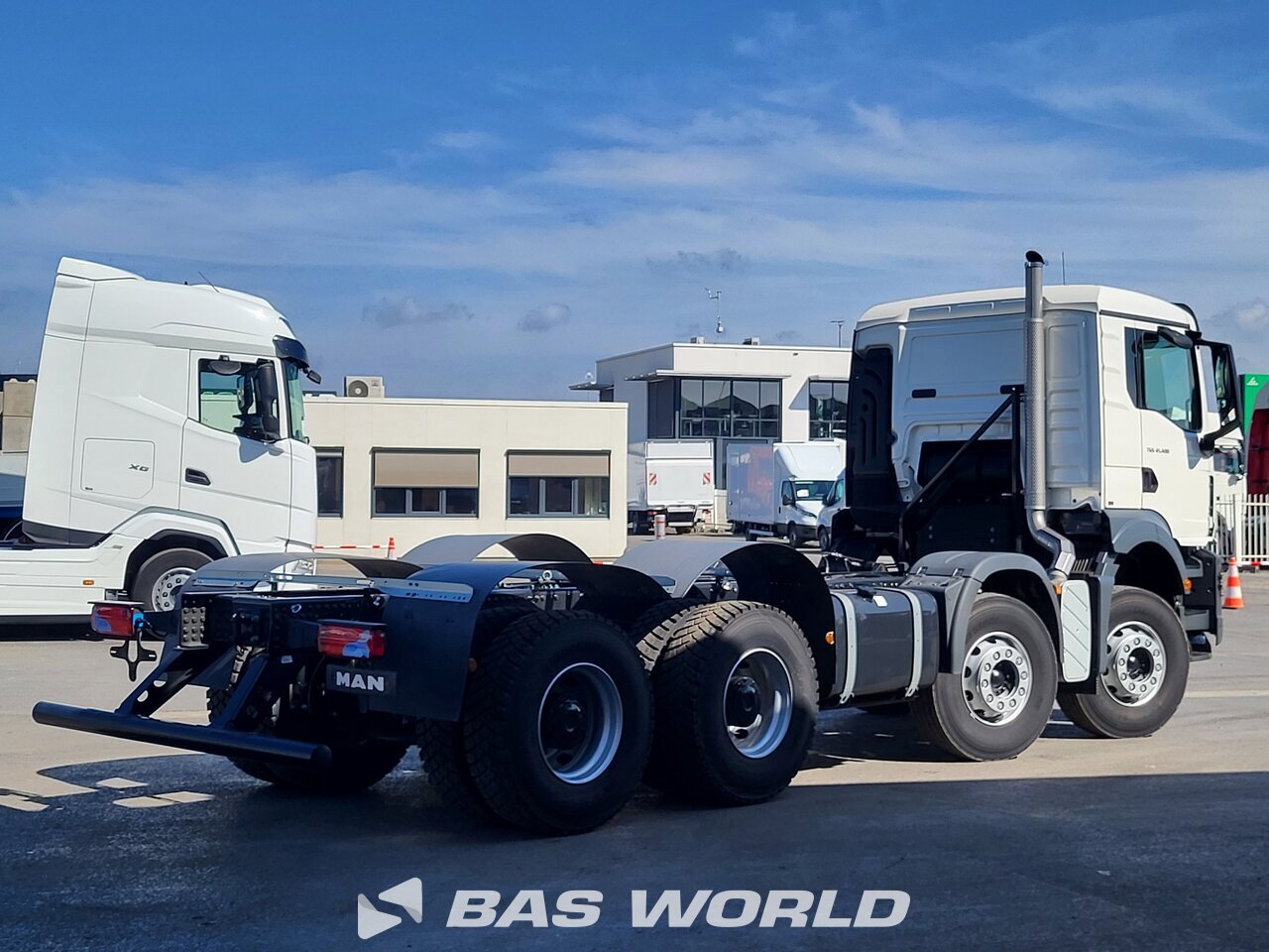 MAN TGS 41.400 8X4 Châssis camion - BAS World