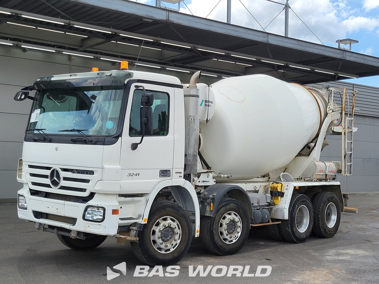 Mercedes Actros 3241 8X4 Stetter Concrete mixer Truck - BAS World
