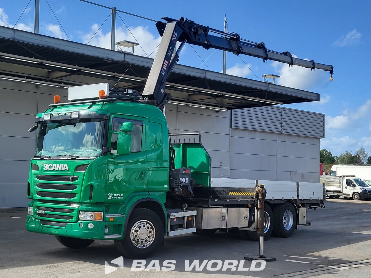 Scania G480 6X2 Open laadbak vrachtwagens - BAS World