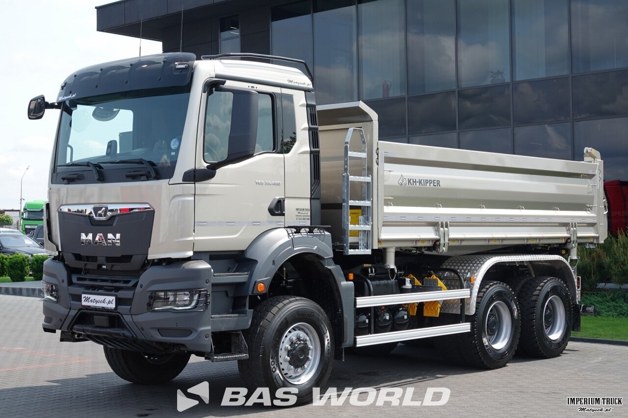 MAN TGS 33.480 6X6 KH-Kipper Tipper - BAS World