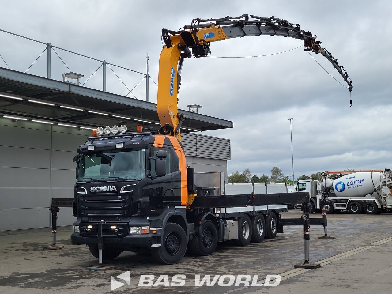 Scania R560 10X4 HODE Open laadbak vrachtwagens - BAS World