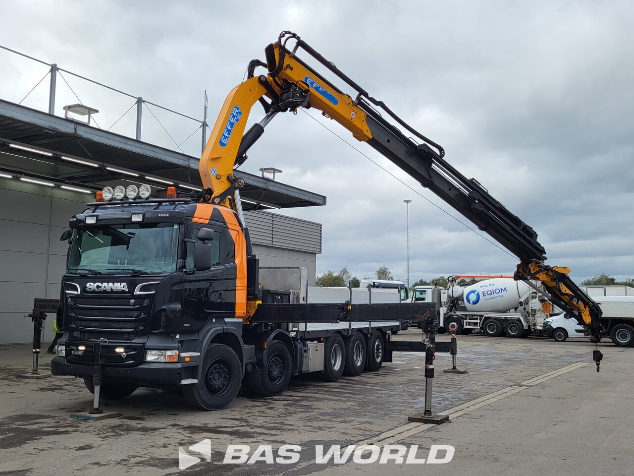 Scania R560 10X4 HODE Open laadbak vrachtwagens - BAS World