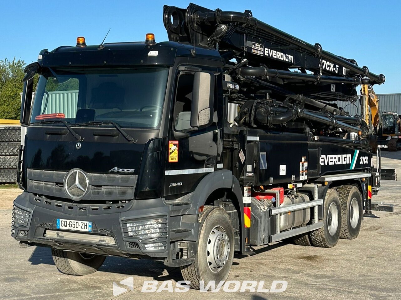 Mercedes Arocs 2840 6X4 Everdigm Pumi Truck - BAS World