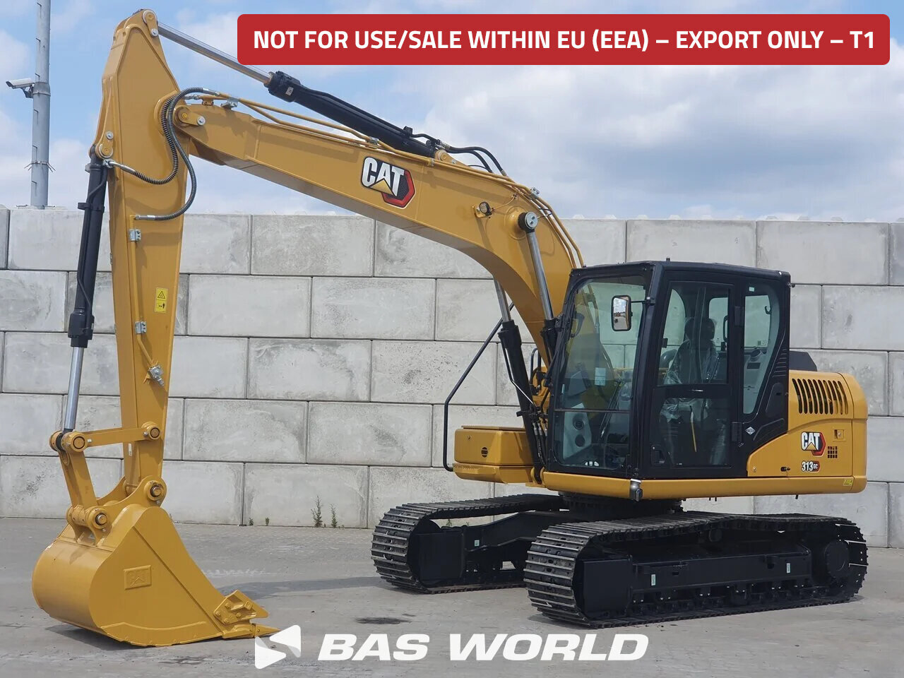 Caterpillar 313 GC Crawler excavators - BAS World