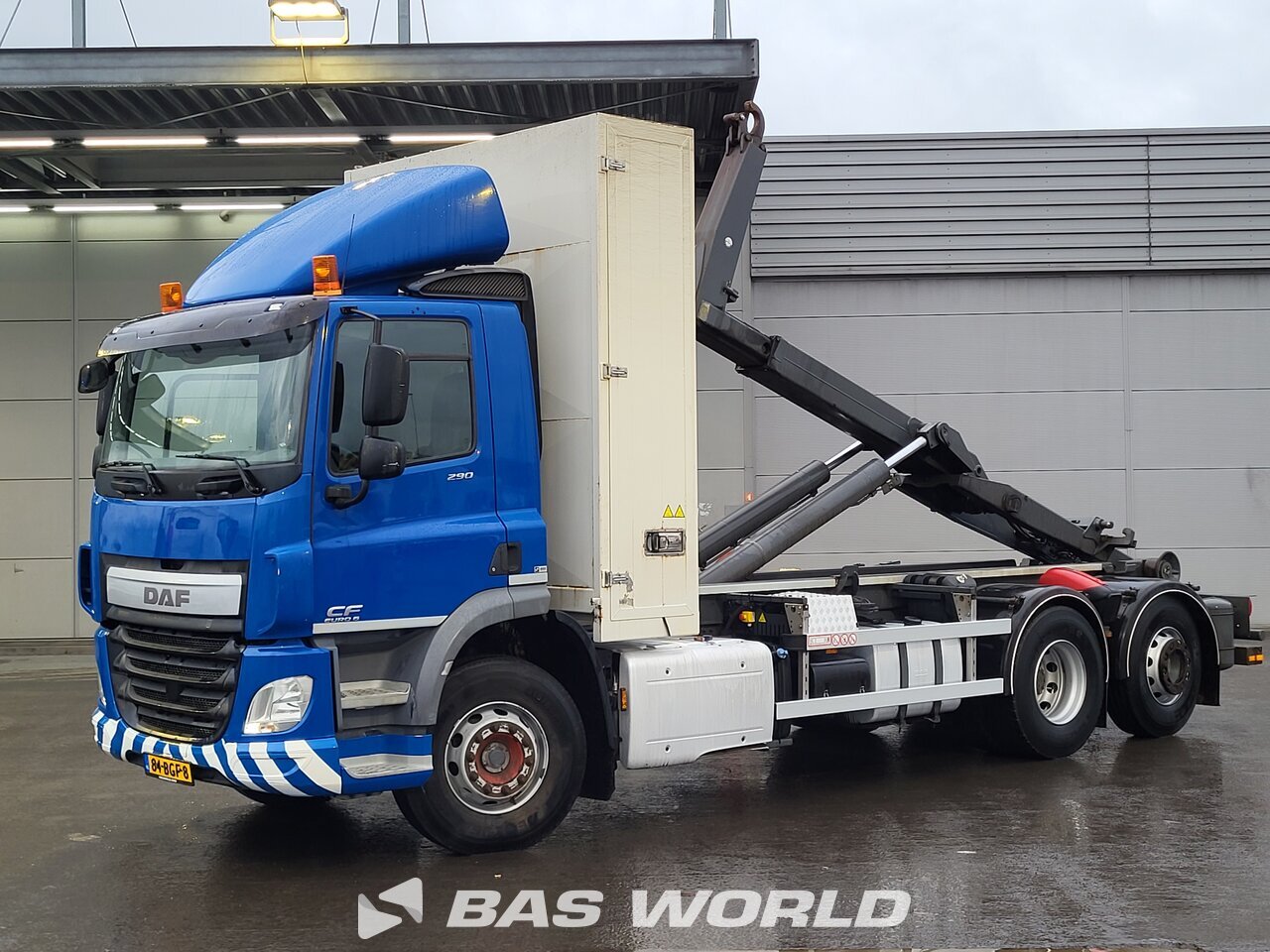 DAF CF 290 6X2 VDL Type: S-21-6200 hooklift truck - BAS World