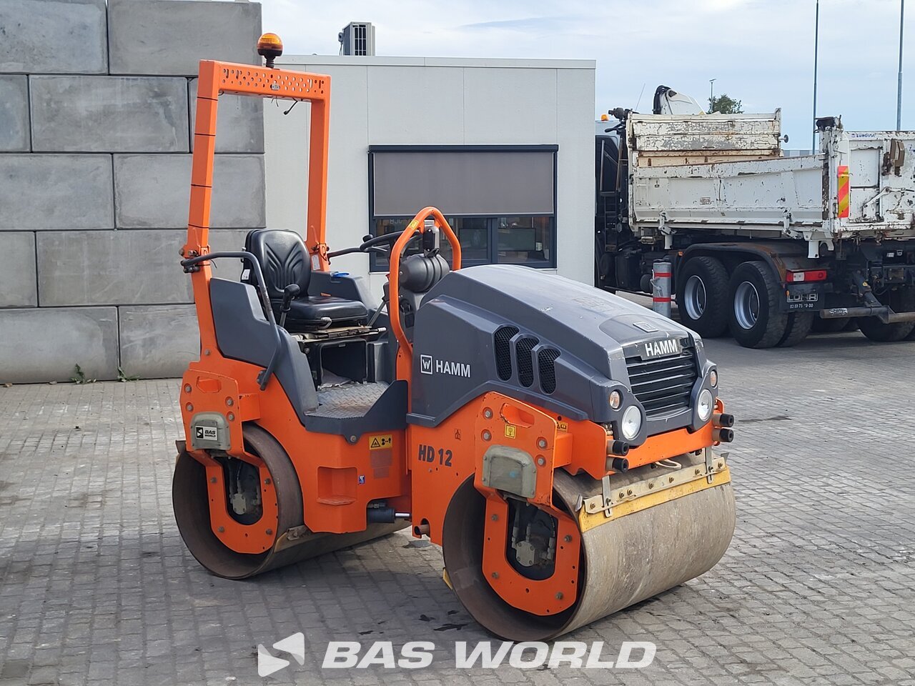 HAMM HD12 VV Twin drum rollers - BAS World
