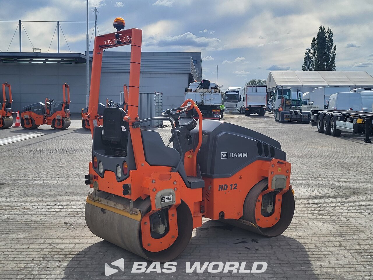 HAMM HD12 VV Twin drum rollers - BAS World