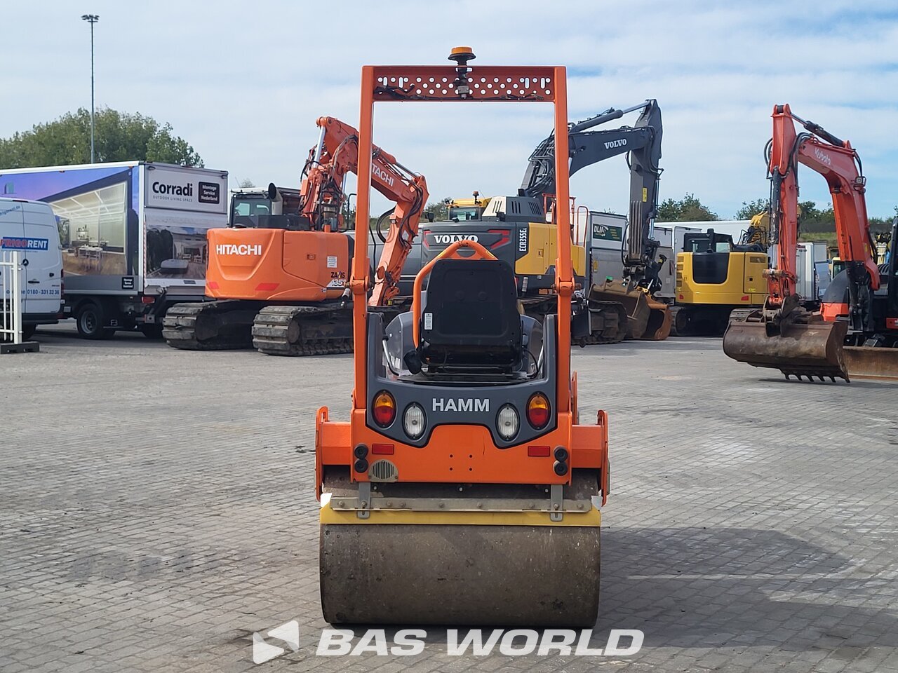 HAMM HD12 VV Twin drum rollers - BAS World