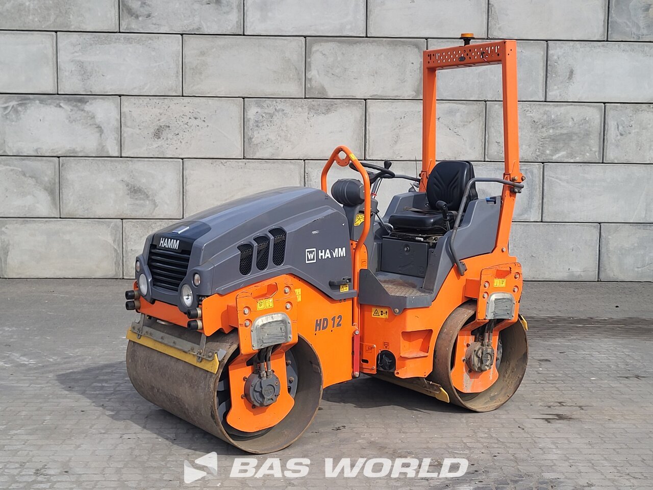 HAMM HD12 VV Twin drum rollers - BAS World