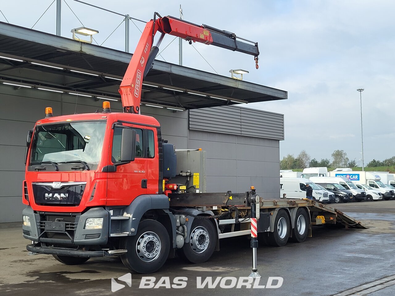 MAN TGS 35.360 8X2 Carrosserie Drouet Flatbed trucks - BAS World