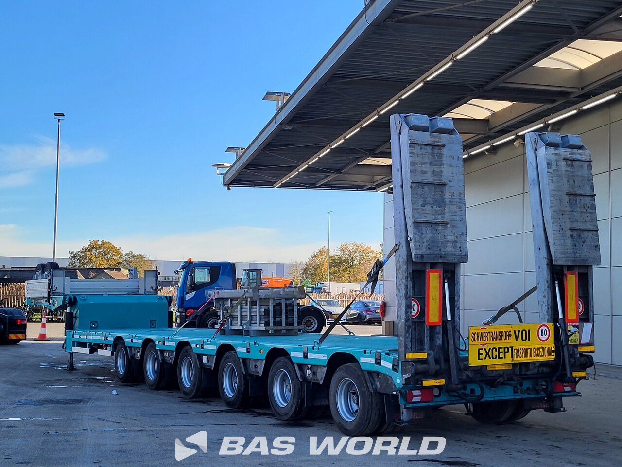 De Angelis Dieplader oplegger - BAS World